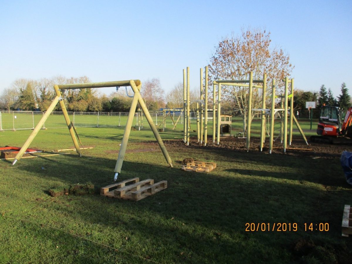 Playground Progress – Crowmarsh Gifford