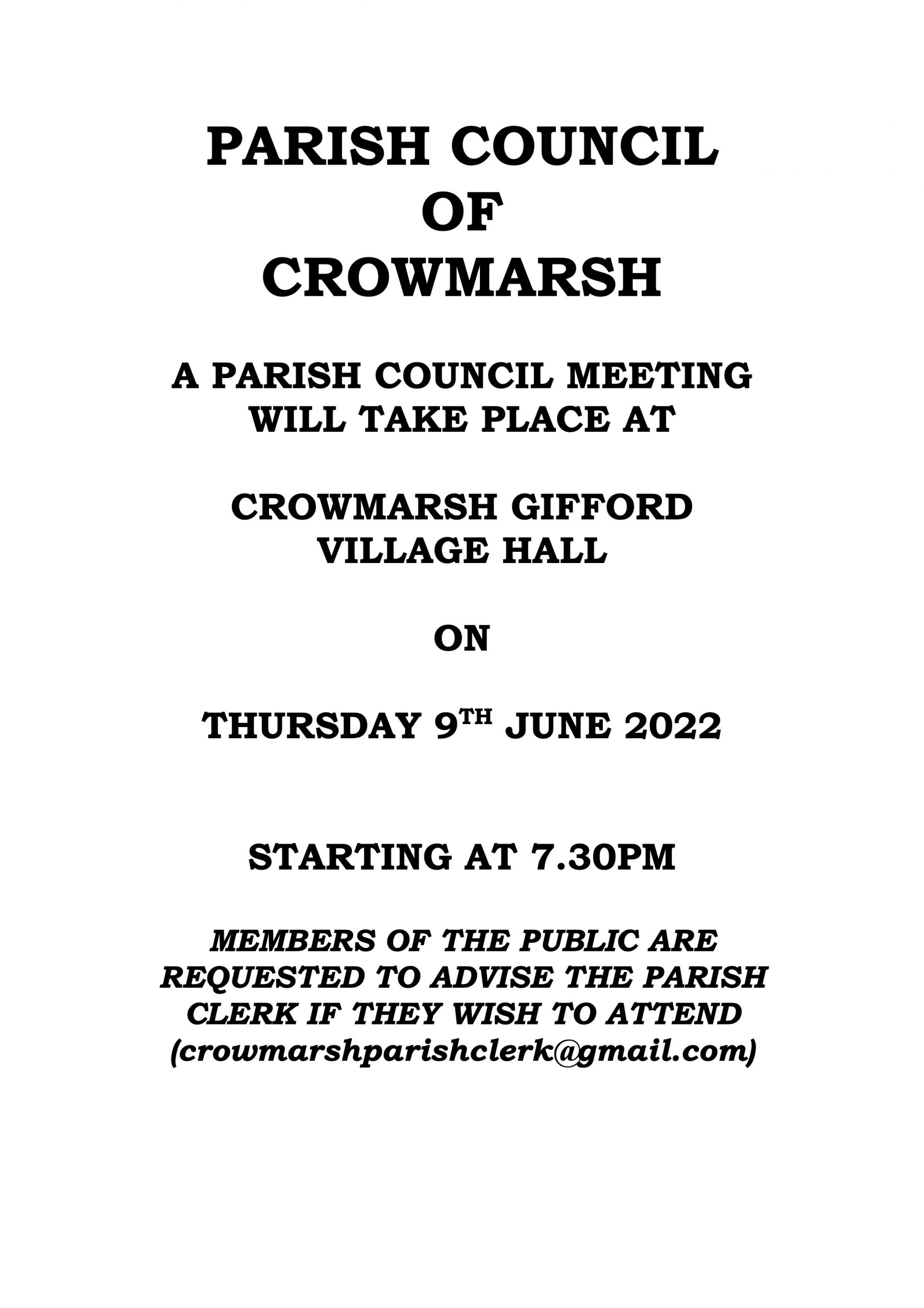 Crowmarsh Gifford – Serving the villages of Crowmarsh Gifford ...